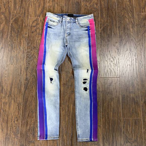 MACKEEN USA | Jeans | New Mackeen Usa Mens Denim Jeans In Mani Purple ...